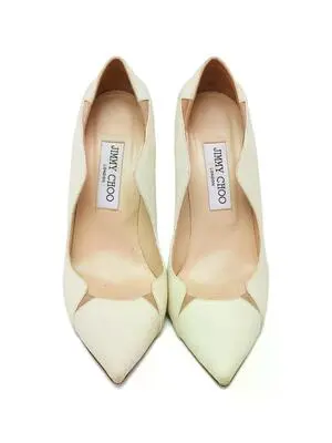 JIMMY CHOO Tamika Textured Leather Pumps