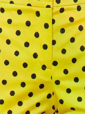 Moschino Polka Dot Straight Leg Trousers