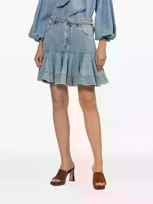 Zimmermann Denim Skirts