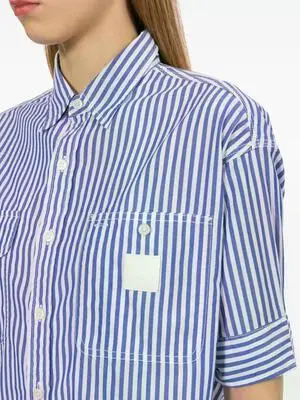 AAPE BY *A BATHING APE Apeecashmere Blend Striped Shirt