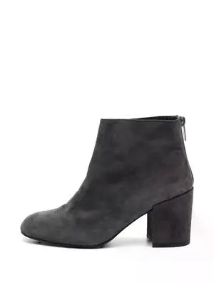 STUART WEITZMAN Suede Ankle Boots - Grey