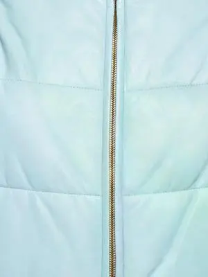 Miu Miu Leather Puffer Jacket