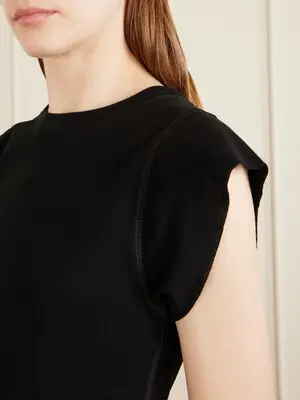 Khaite Angel Cotton Jersey T-shirt - Black