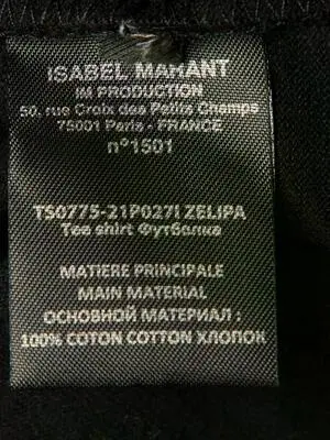 Isabel Marant Étoile Zelipa Structured Shoulder T-shirt