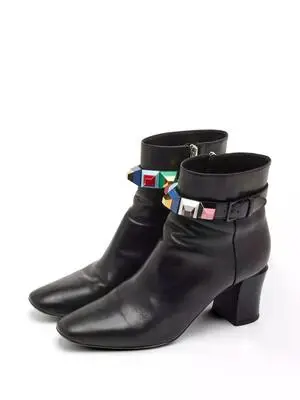 Fendi Studded Ankle Boots