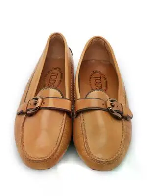 TOD'S Buckle Slip-on Loafers