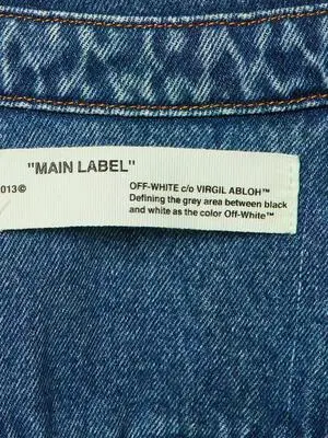Off-White Logo-print Denim Shirt Jacket