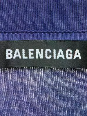 Balenciaga Political Logo T-shirt - Blue