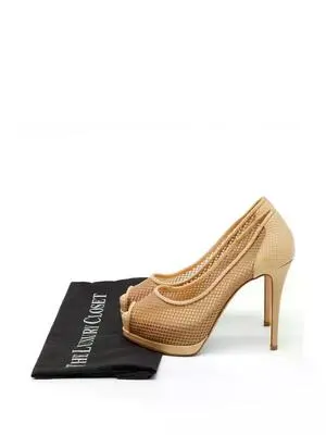 GIUSEPPE ZANOTTI Lizard-embossed Pumps