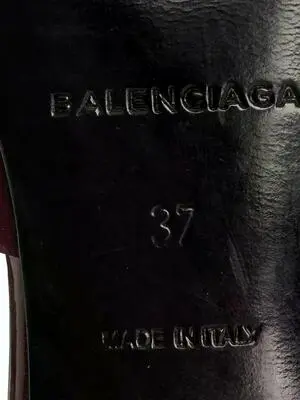Balenciaga Cut-out Patent Leather Pumps