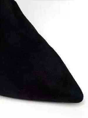GIANVITO ROSSI Pointed Toe Lace-up Ankle Boots
