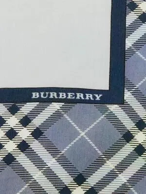 Burberry Checked Cotton Handkerchief