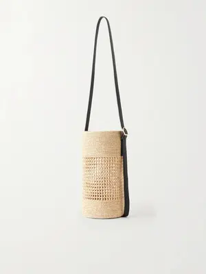 Khaite Billie Small Raffia Bucket Bag