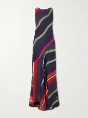 Christopher John Rogers Louie Striped Maxi Dress - Multi