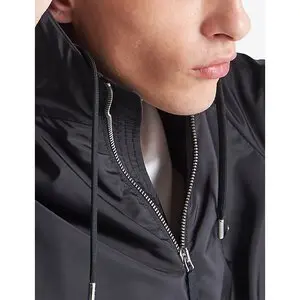 Prada Re-nylon Drawstring Hood Shell Jacket