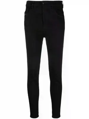 DIESEL® Slandy High-rise Skinny Jeans - Black