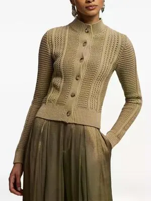 Ralph Lauren Mock-neck Cardigan