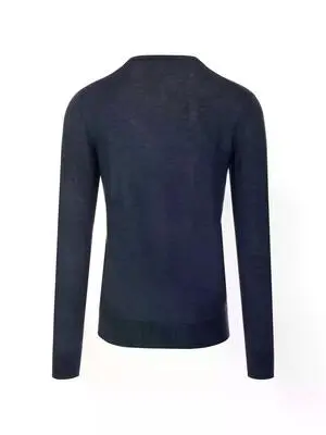 Al Duca D'aosta Crew Neck Long Sleeve Fine Knit T-shirt