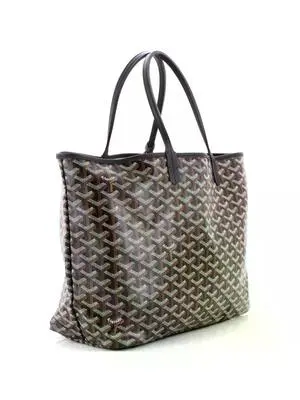 Goyard Saint Louis Coated Canvas Gm Tote Bag - Black