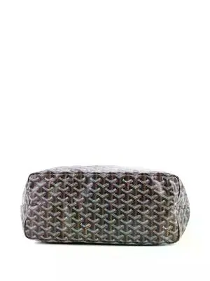 Goyard Saint Louis Coated Canvas Tote Bag - Black