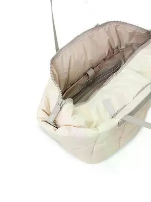 VEECOLLECTIVE Quilted Logo-strap Backpack