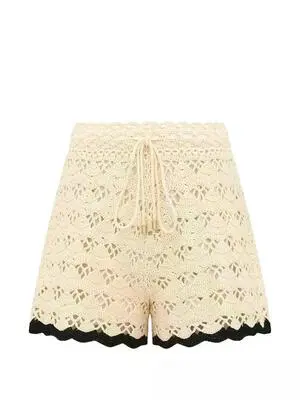 ZIMMERMANN ZIMMERMANN Aster Crochet Shorts