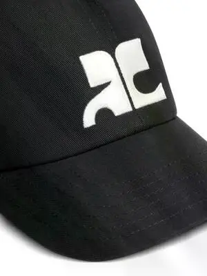 COURREGES Ac Logo Embroidered Baseball Cap