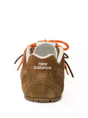 Miu Miu X New Balance 530 Suede Sneakers - Brown