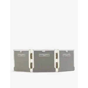 THE WHITE COMPANY Stainless Steel Hinged Photo Frame
