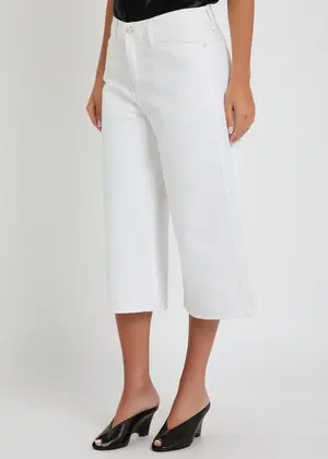 AGOLDE X Maria Mcmanus Wide-leg Denim Culottes