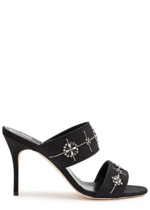 Manolo Blahnik Studded Mules Clogs For Women