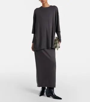 LISA YANG Agnette Cotton And Cashmere Sweater