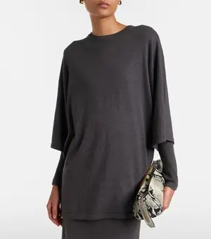LISA YANG Agnette Cotton And Cashmere Sweater