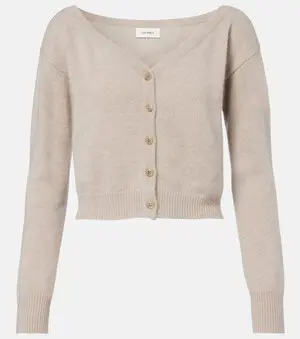 LISA YANG Beata Cashmere Cardigan - Beige