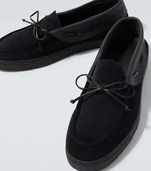 Giorgio Armani Suede Loafers