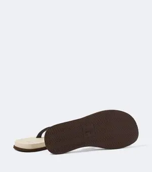 Brunello Cucinelli Suede Thong Sandals