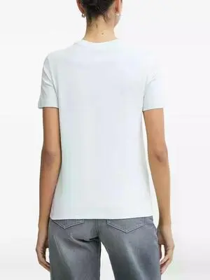 DIESEL® Rose Print T-shirt - Blue