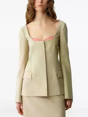 Calvin Klein Tailored Jacket - Neutrals