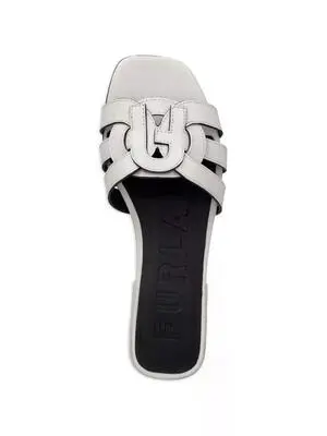 Furla Cut-out Flat Sandals