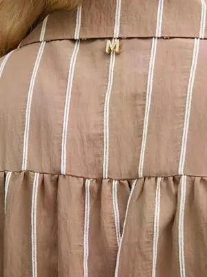 Lola Casademunt Striped Midi Dress