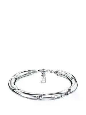 DIESEL® D Logo Chain Bracelet - Silver