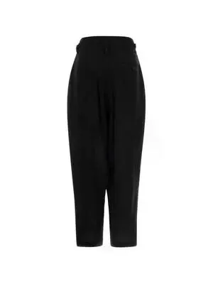 Y’s Pleated Wide-leg Trousers