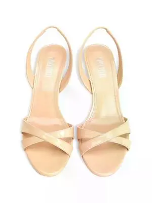 Paris Texas Lidia Heeled Sandals - Neutrals
