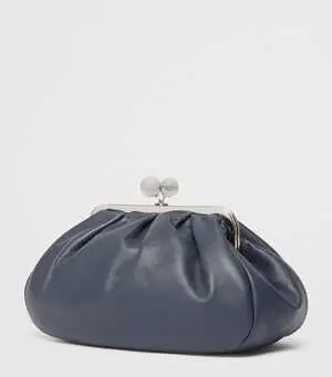 Max Mara Medium Leather Pasticcino Clutch