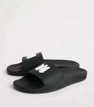 Amiri Ma Quad Monogram Pool Slides