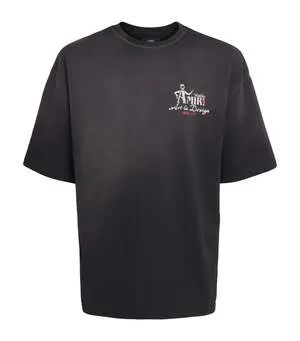 Amiri Cotton Studio T-shirt - Black