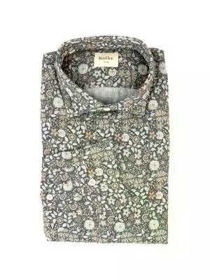 KOIKE BARCELONA Floral-print Long-sleeve Shirt