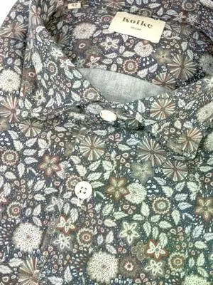 KOIKE BARCELONA Floral-print Long-sleeve Shirt