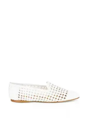Status Intreccio Loafers - White
