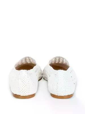 Status Intreccio Loafers - White